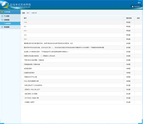github wang buer online examination management system based on ssh 6