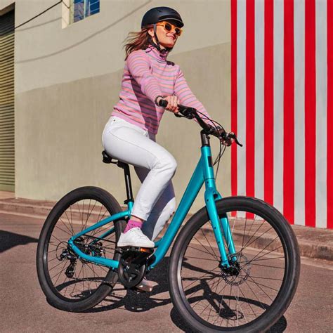 Momentum Vida Low Step In Teal In Teal Giant Bicycles Uae