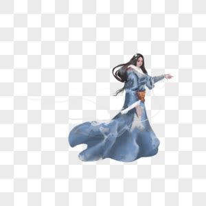 撑伞的古风少女元素素材下载 正版素材401697185 摄图网