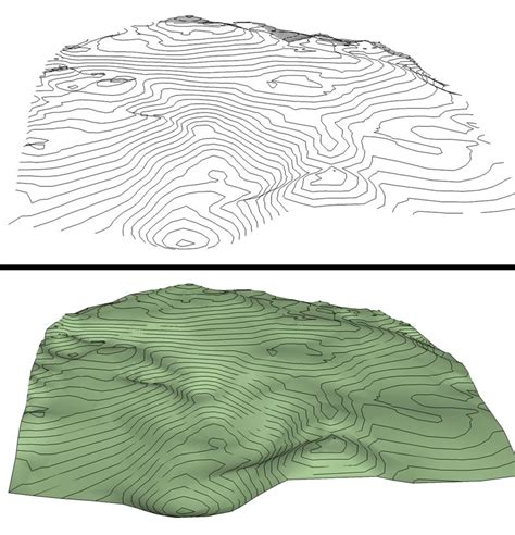 Learning To Model Terrain In SketchUp Landscape Sketch Terrain Sketchup Model