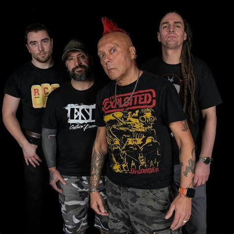 The Exploited Lp Live Lewd Lust Yellow Vinyl
