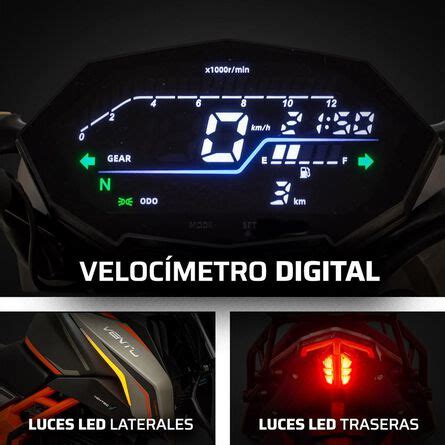 Motocicleta Cyclone 210 Gris Vento Soriana