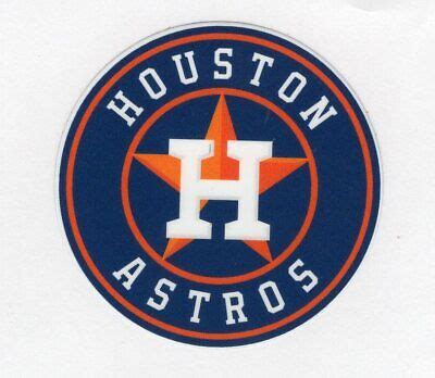 Houston Astros Car Truck Laptop Decal Window Various Sizes Free