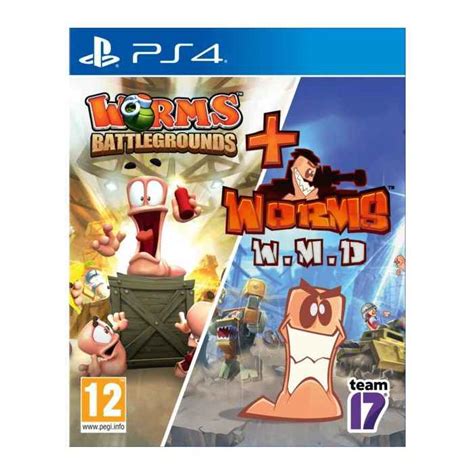 Gamkart - Worms Battlegrounds + Worms WMD PS4