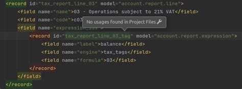 Go To References From Xml Record Definition · Issue 425 · Odoo Ide
