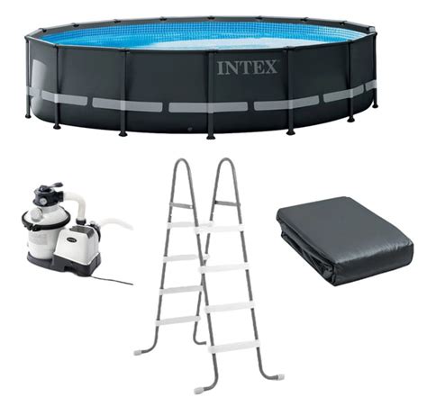 Intex 16 X 48 Ultra Xtr Frame Pool Set With Sand Filter Pump American Sale