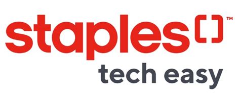 Staples Easy Tech Logo Staples Tech