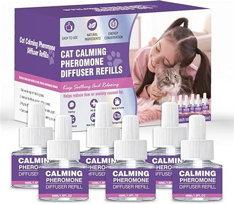 Amazon Com Cat Pheromones Calming Diffuser Refill Pack Multicat Pheromone Diffusers Refills