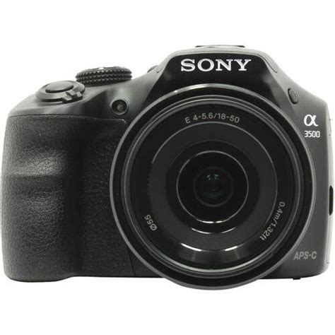 Фотокамера со сменным объективом (фотоаппарат) Sony Alpha 3500 ILCE ...
