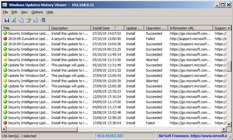 View Installed Windows Updates On Remote Computer