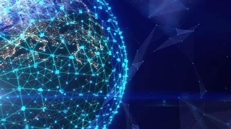 Science And Technology Earth And Globalization Internet Icon Connected