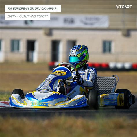 Fia Karting European Championship Ok And Okj Rd 1 Zuera Qualifying