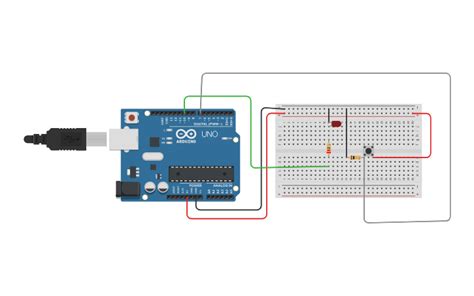 Circuit Design Botão Com Led Théo 1ano Reg Tinkercad