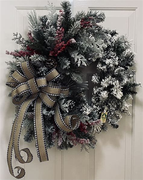 Pin By Sharon Hawkins On Green Wreaths Green Wreath Winter Wreath