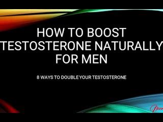 如何自然增加男性的睾丸激素8种方式 Pornhub Gay