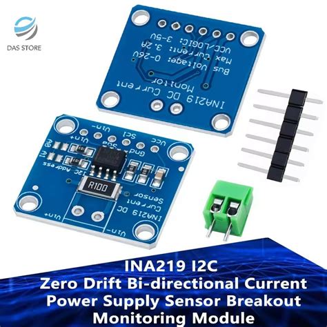 Jual MCU INA I C DC Current Power Monitoring Sensor Module Zero Drift Bidirectional MCU
