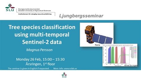Msc Thesis Presentation Tree Species Classification Using Multi Temporal Sentinel 2 Data