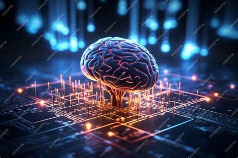 Premium Photo Ai Brain Delves Into Digital Innovation Exploring