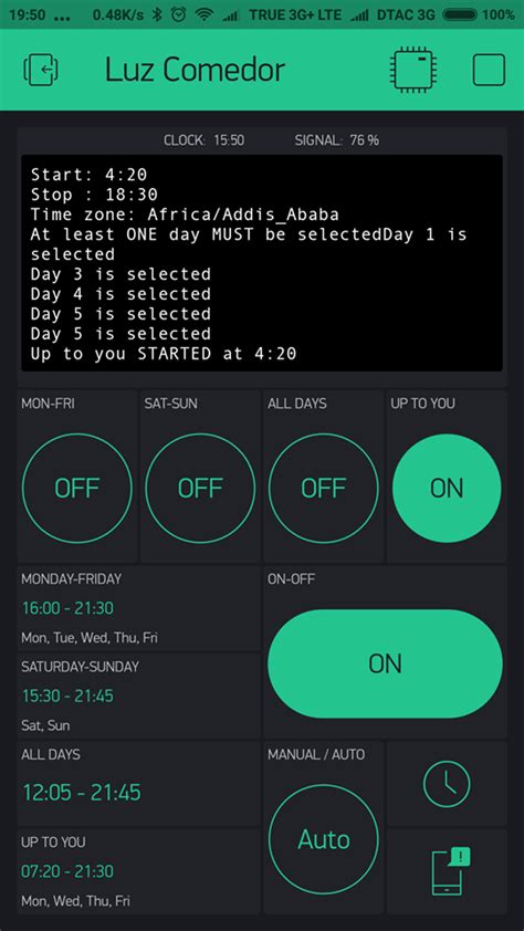 Automatic Scheduler Esp 01 With 4 Time Input Widgets Page 6 Projects Made With Blynk