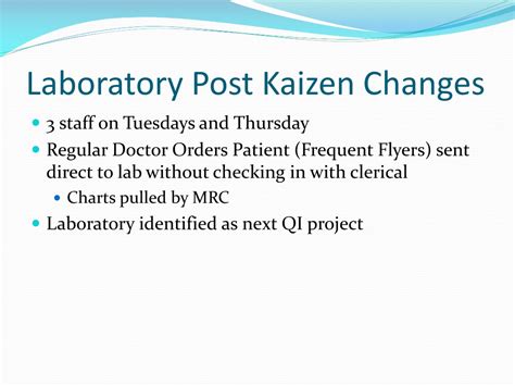 Ppt Open Access Scheduling Quality Improvement Project Kaizen Event Powerpoint Presentation