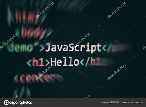 Javascript Code Computer Language Programming Internet Text Edit