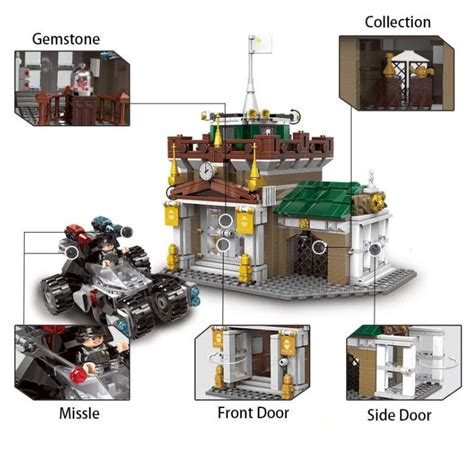 Xingbao Police Museum Robber Lego Compatible Jvz Digital Sourcing