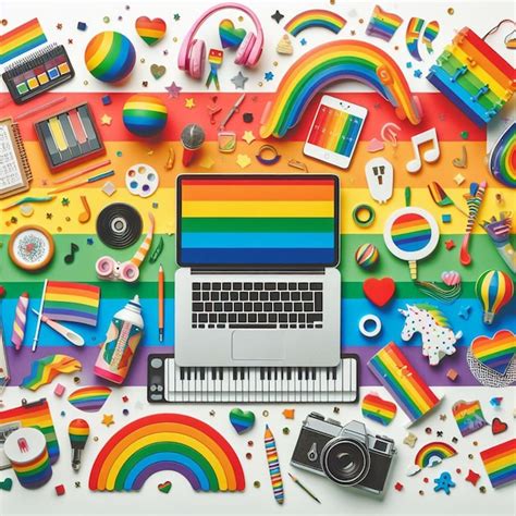 Premium Photo Pride Background Image