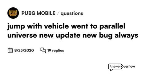 Jump With Vehicle Went To Parallel Universe New Update New Bug Always