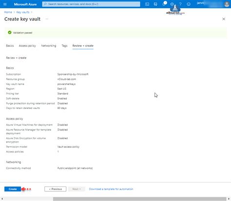 Create Key Vault And Secrets With Access Policies In Microsoft Azure VGeek Tales From Real