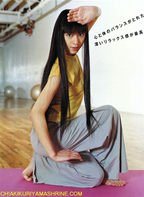 Chiaki Kuriyamas Feet