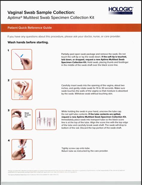 Specimen Collection Kit Instructions At Melina Putt Blog