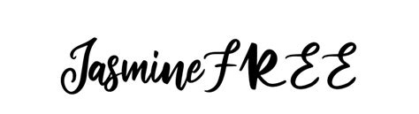 JasmineFREE Font FFonts Net
