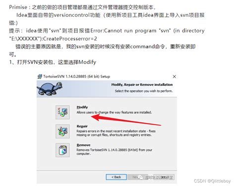 安卓开发idea使用“svn“到项目报错errorcannot Run Program “svn“ In Directory “e