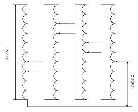 5 A 4 Decade Inductive Voltage Divider Where The Input Voltage Is V