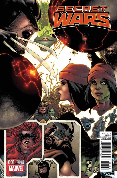 Marvel Comics Secret Wars 2015 Spoilers Secret Wars 1 Preview W All
