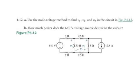 Solved Please Show All Steps In Getting The Node Equations