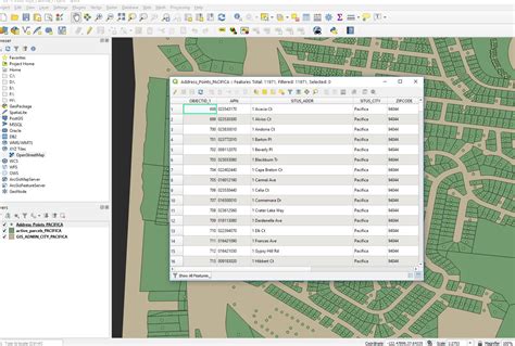 Qgis Adding Attributes To Address Points Geographic Information