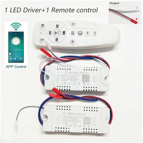G Intelligent Led Driver Remote Control Power Supply Dimming Color