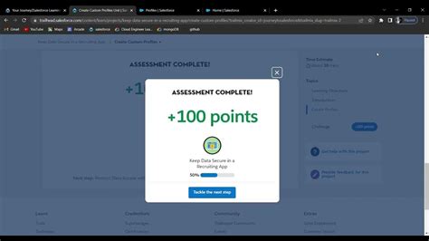 Create Custom Profiles Salesforce Trailhead 2k22 Youtube