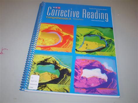 Corrective Reading Comprehension Level A Presentation Book 2 Corrective Reading Decoding