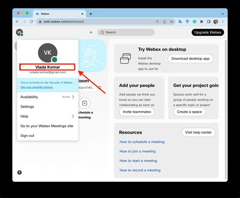 How To Change The Name On The Webex Meeting Splaitor