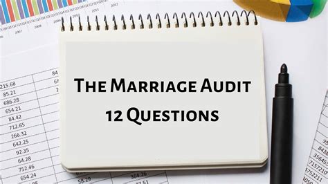 The Marriage Audit 12 Questions Every Couple Should Reflect On Fiyopa The Marriage Audit 12 Questions Every Couple Should Reflect On Fiyopa