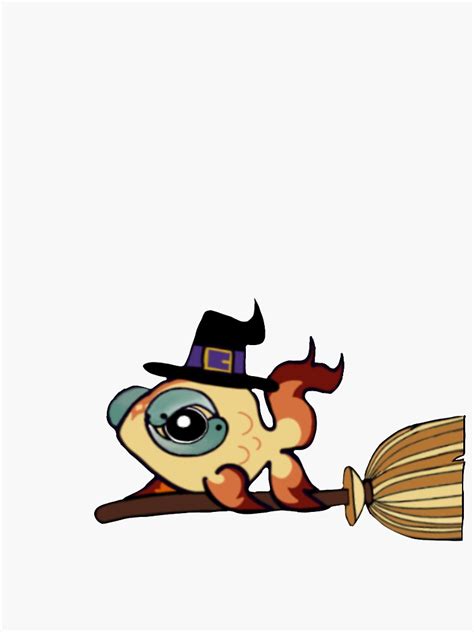 Chi Yu Witch Sticker For Sale By Lulipai Redbubble