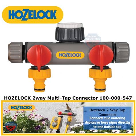 Hozelock 2way Multi Tap Connector 100 000 706 Lazada