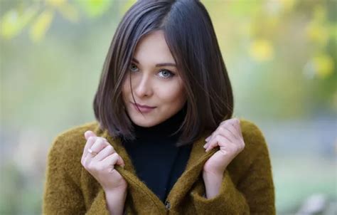 Wallpaper Look Girl Model Portrait Beautiful For Mobile And Desktop