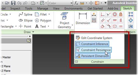 Inventor Constraint Persistence My Best Friend My Worst Enemy