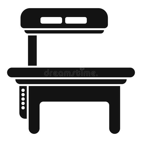 Operating Room Table Being Prepared For Surgery In Hospital Stock