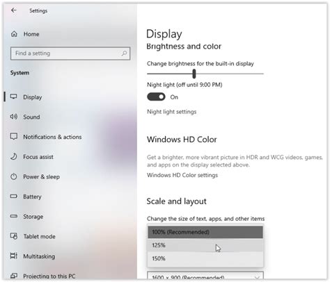 How To Configure Display Scaling In Windows 10