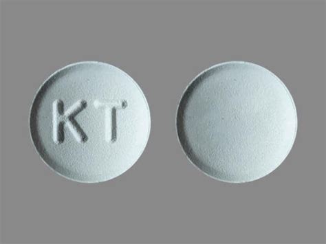 Kt Pill White Round 8mm Pill Identifier