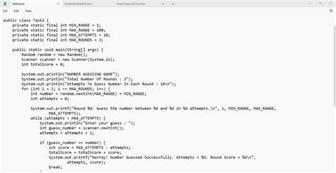 sushmitha dubasi on linkedin technohack javadevelopment numberguessinggame